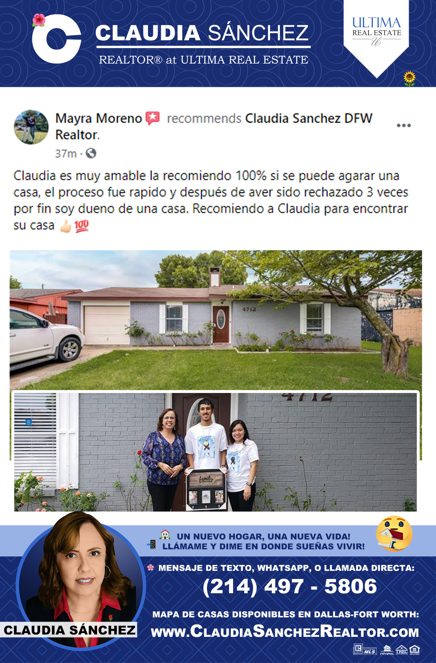 REVIEWS - Claudia Sanchez Realtor®